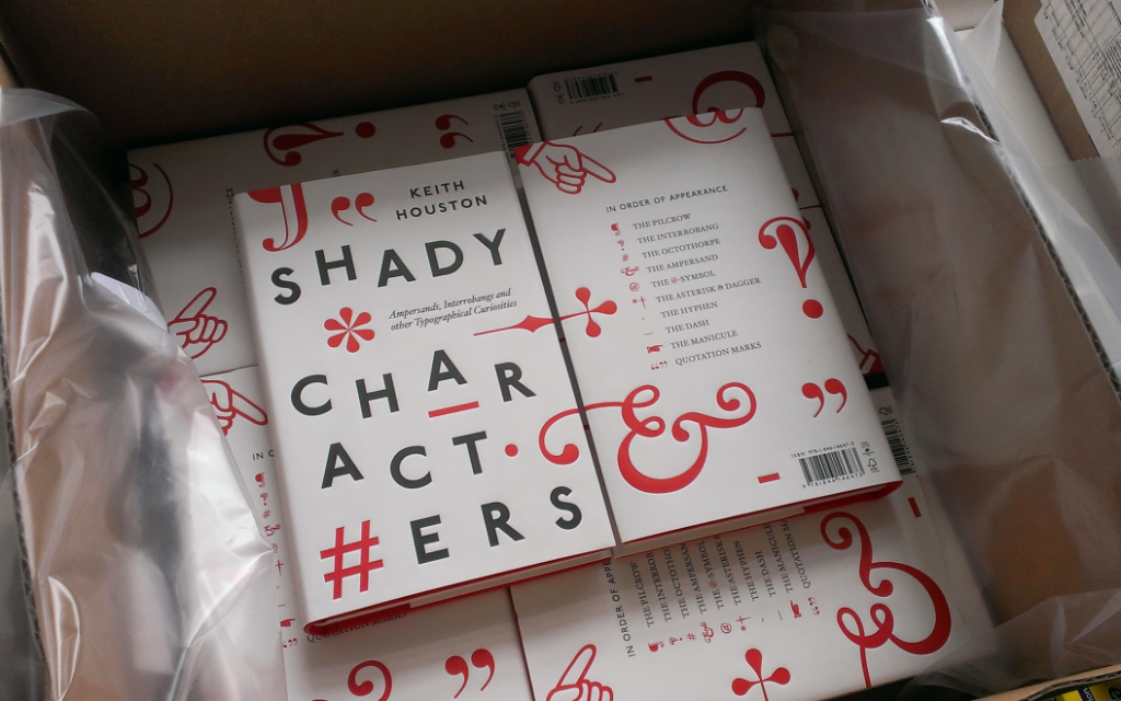 Win one of two UK copies of Shady Characters! – Shady Characters